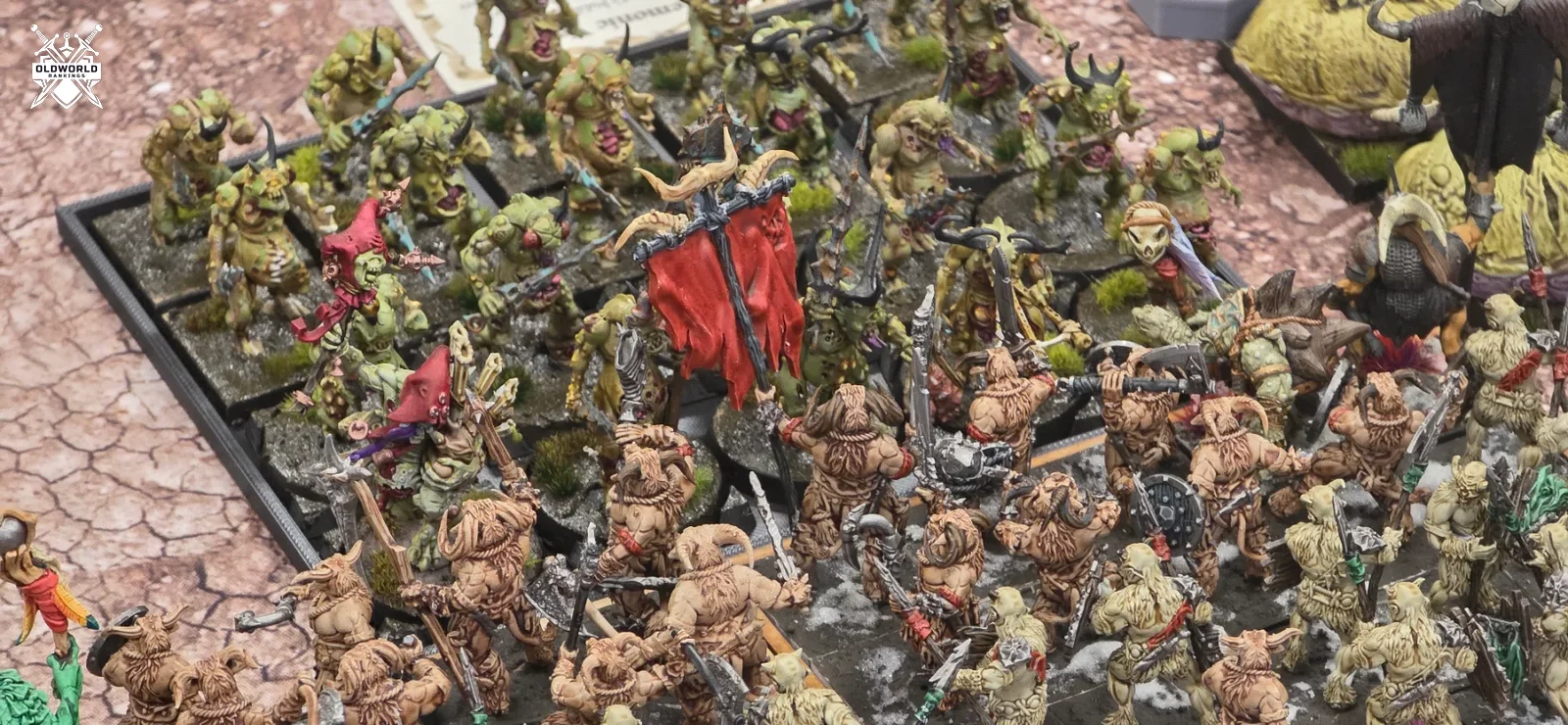 Beastmen vs. Plaguebearers - Beastmen Brayherds | oldworldrankings.com